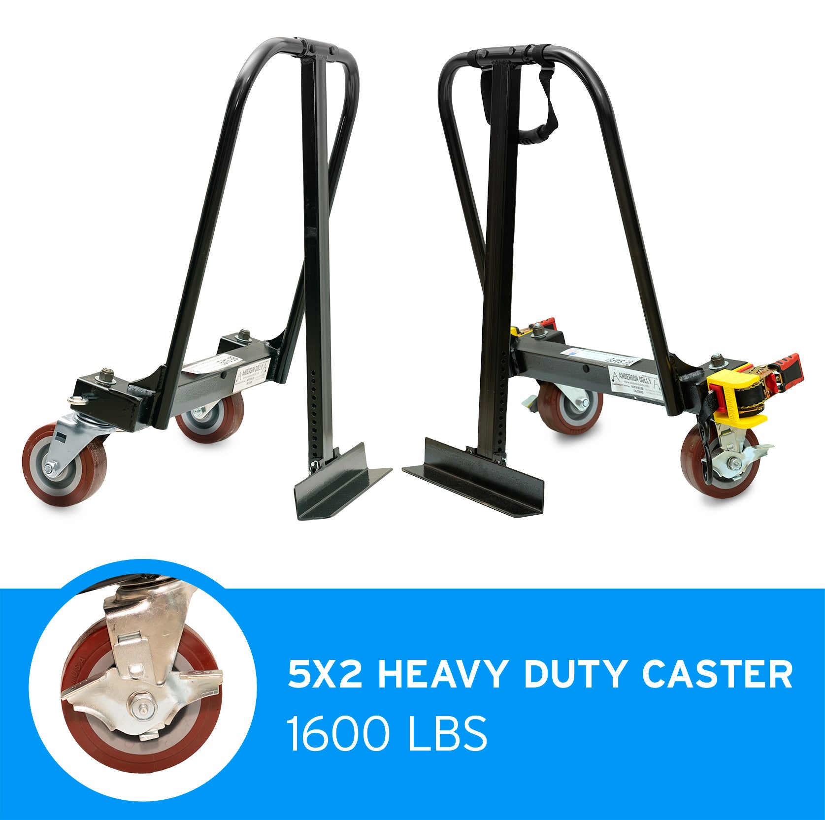 Heavy Duty Safe Moving Dolly - 1600 lbs | Anderson Dolly